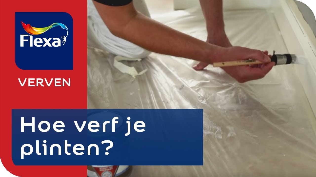 Hoe schilder je een plint met Flexa Expert | Verf in alle kleuren voor ...